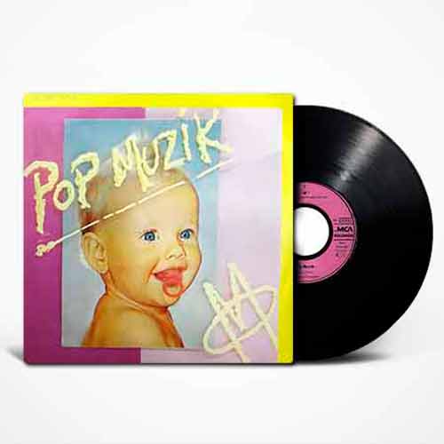 M - Pop Muzik single vinyl 7’45RPM ⭐ Купити Вінілову Платівку - Hardy Vinyl