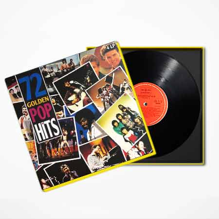 72 Golden Pop Hits, Vinyl 4 LP Box ⭐ Вінілова Платівка - Hardy Vinyl