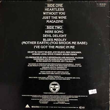 Heart - Magazine Vinyl LP ⭐ Вінілова платівка - Hardy Vinyl