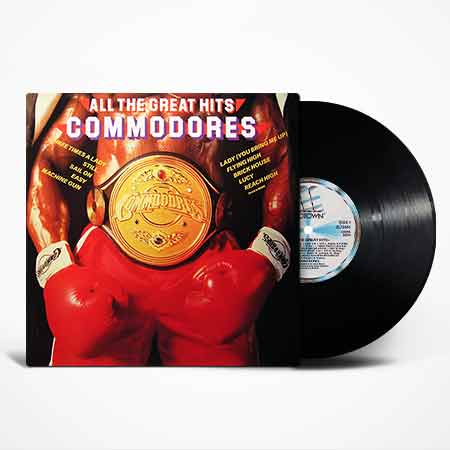 Commodores - All The Great Hits Vinyl LP ⭐ Вінілова платівка - Hardy Vinyl