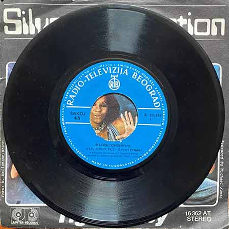 Silver Convention – Fly, Robin, Fly / Tiger Baby Single Vinyl 7’45RPM ⭐ ...
