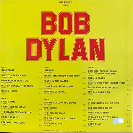 Bob Dylan - Bob Dylan Vinyl 3 LP Box ⭐ Купити Вінілову Платівку - Hardy ...