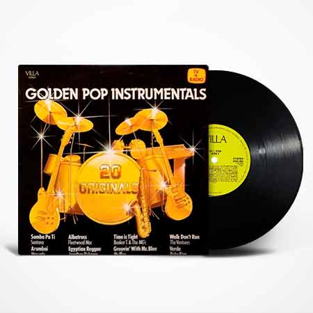 Golden Pop Instrumentals Vinyl LP ⭐ Купити вінілову платівку - Hardy Vinyl