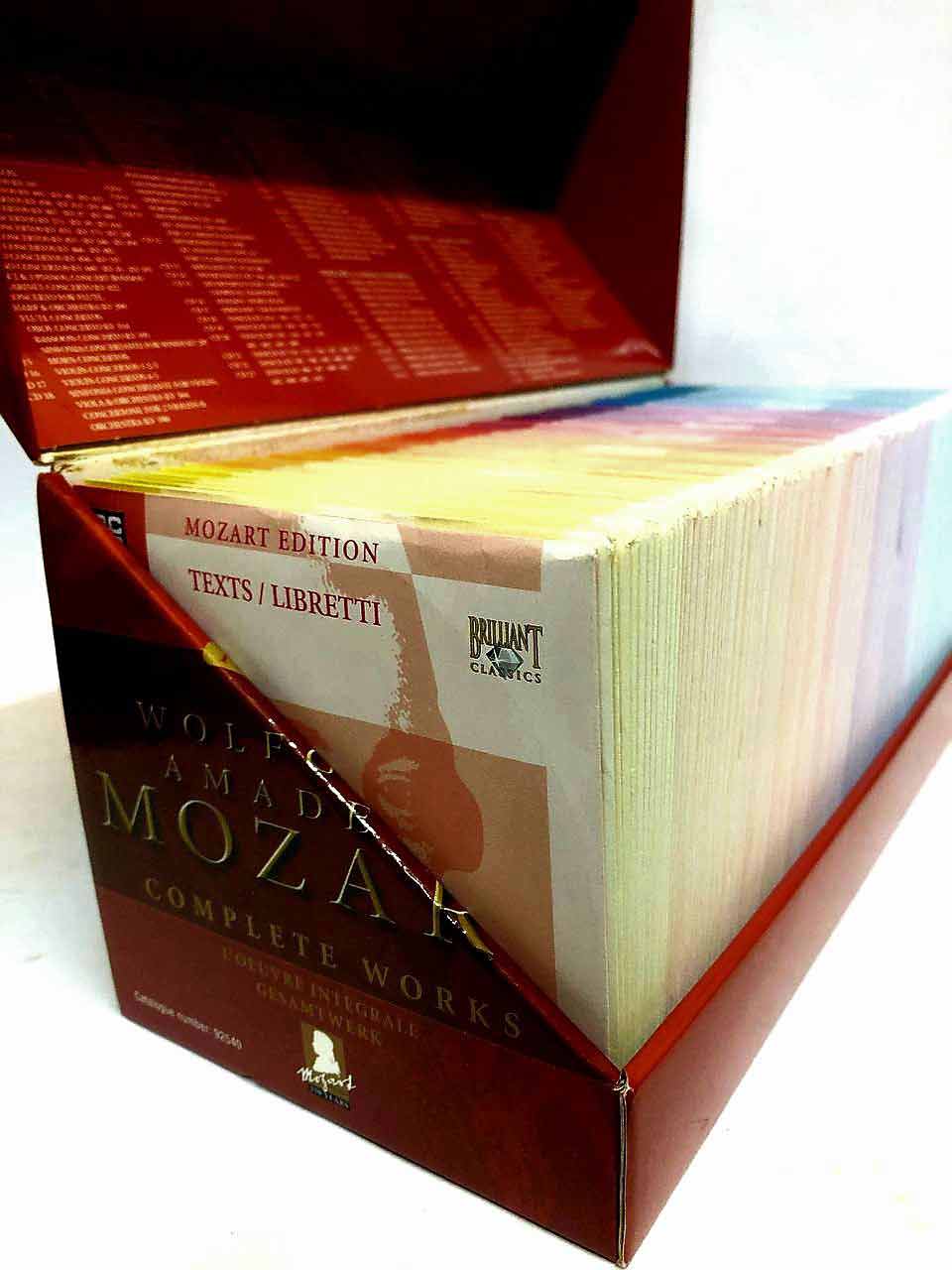 Wolfgang Amadeus Mozart - Complete Works = L'Oeuvre Intégrale ...