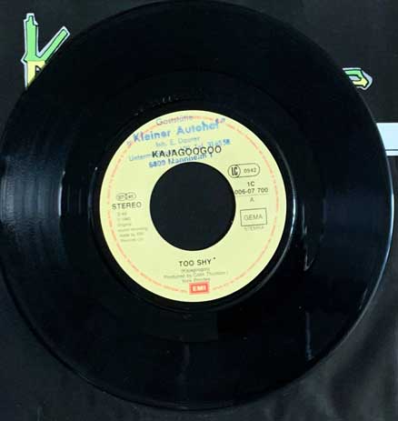 Kajagoogoo - Too Shy Single Vinyl 7’45RPM ⭐ Вінілова Платівка - Hardy Vinyl